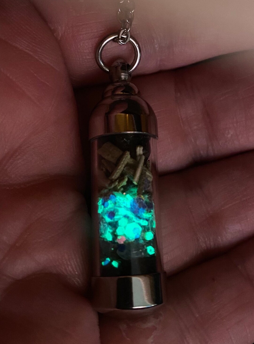 Wish Upon a Jar - Glowing Manifestation, Intention Necklace. Wish Jars, Meditation Jar, Prayer ...