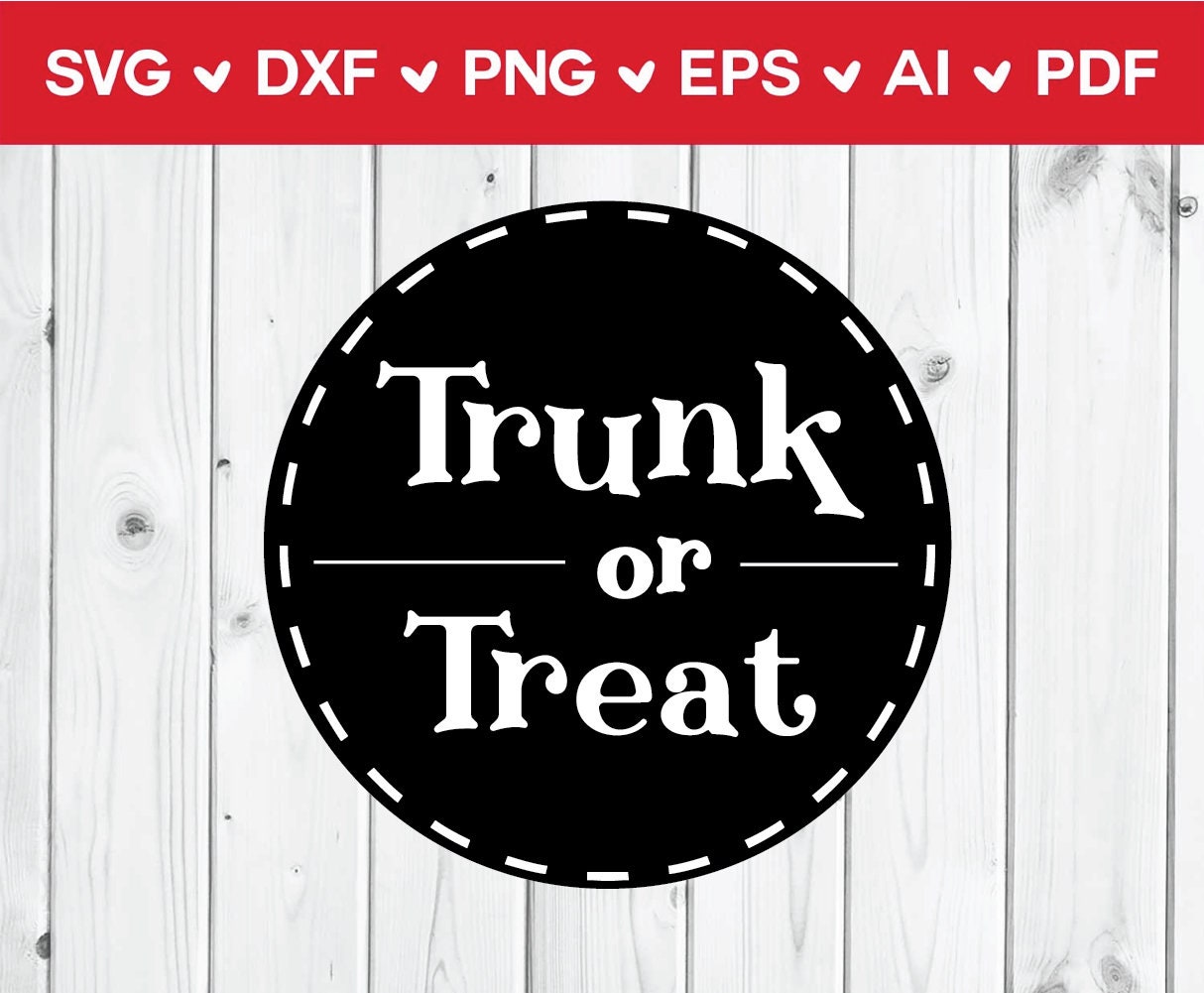 Trunk or Treat Vector Image - Etsy