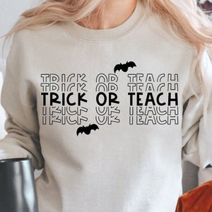 Trick or Teach SVG - Etsy