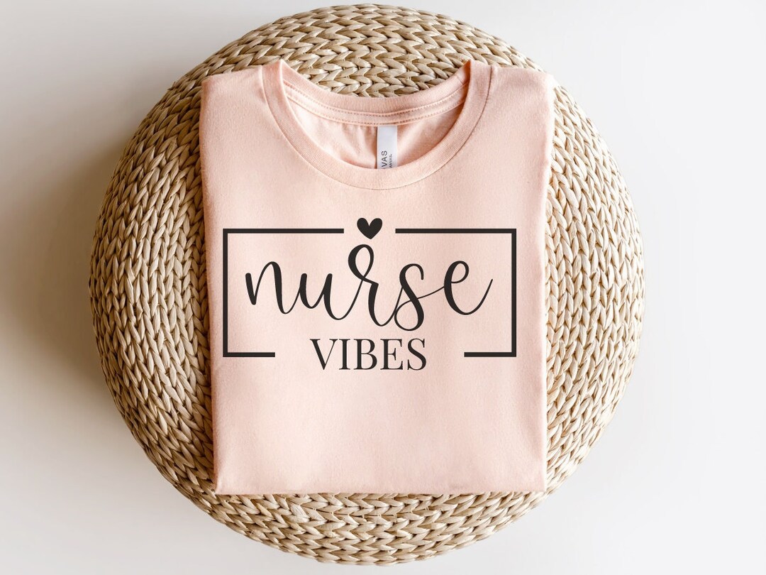 Nurse Vibes Svg, Nurse Svg, Nurse Svg Files, Svg for Nurses, New Nurse ...