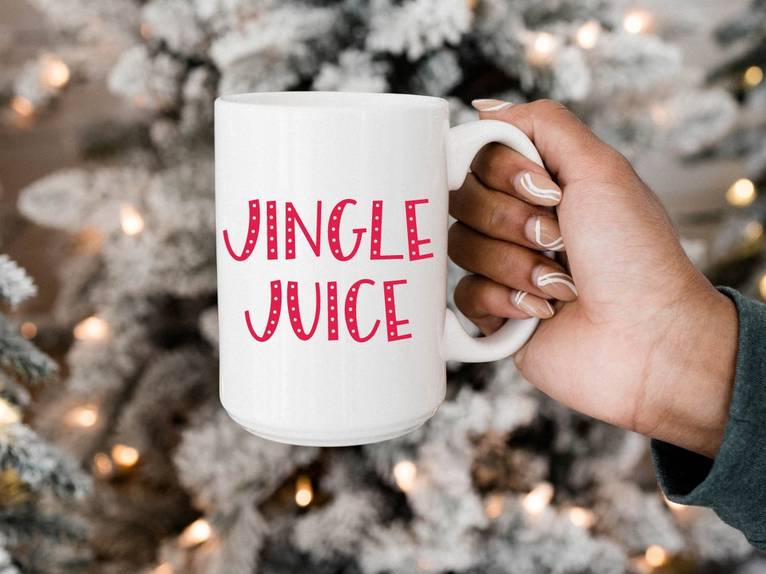 Jingle Juice Svg, Christmas Drinking Svg, Holiday Party Svg, Trendy ...