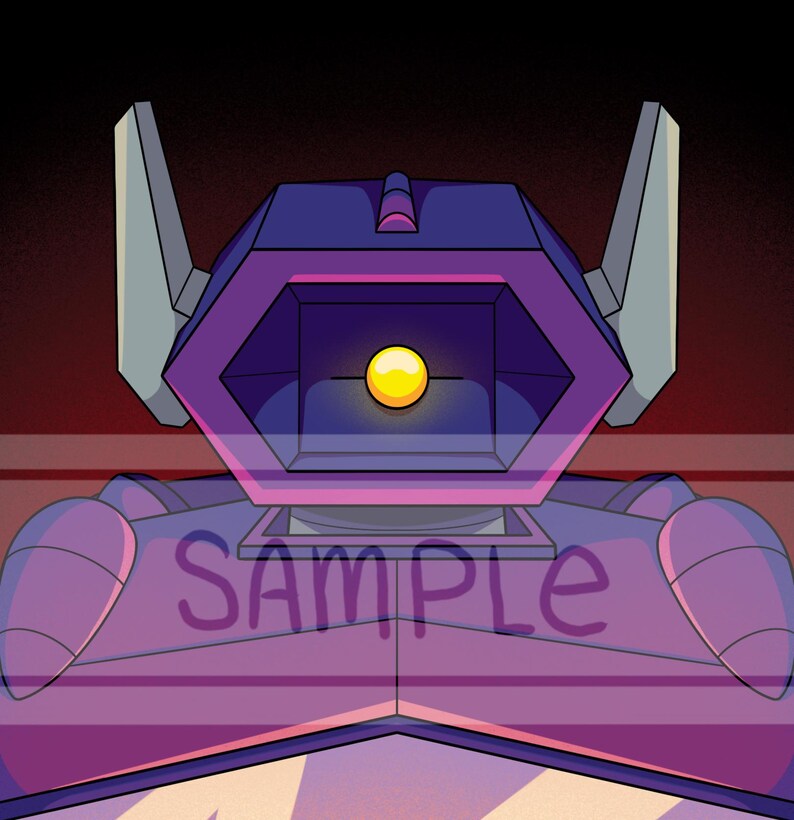 Shockwave 8x8 Print - Etsy