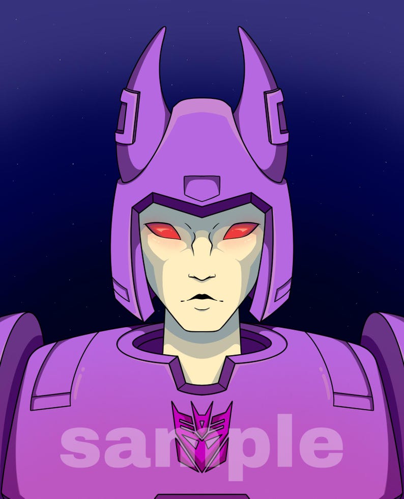 G1 Decepticon Prints - Etsy