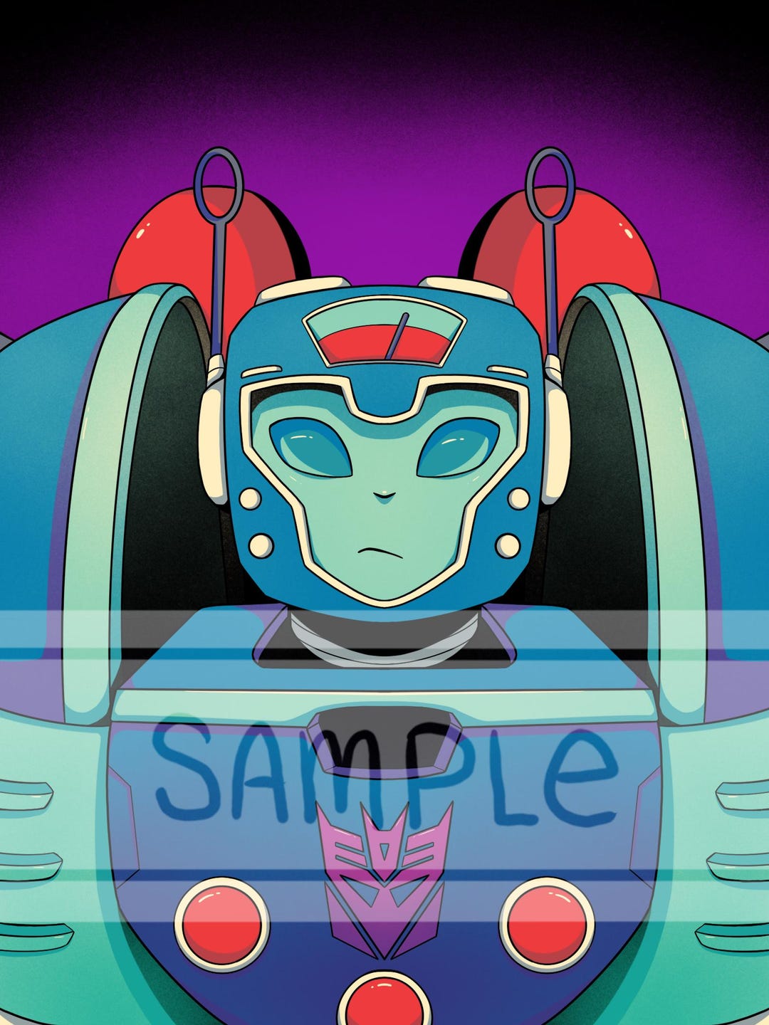 Transformers Comic Decepticon Prints - Etsy