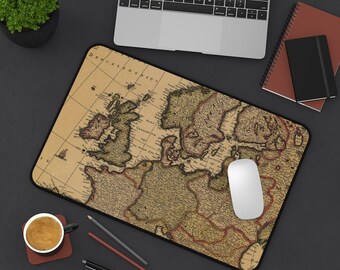 World Map Desk Mat - Etsy UK