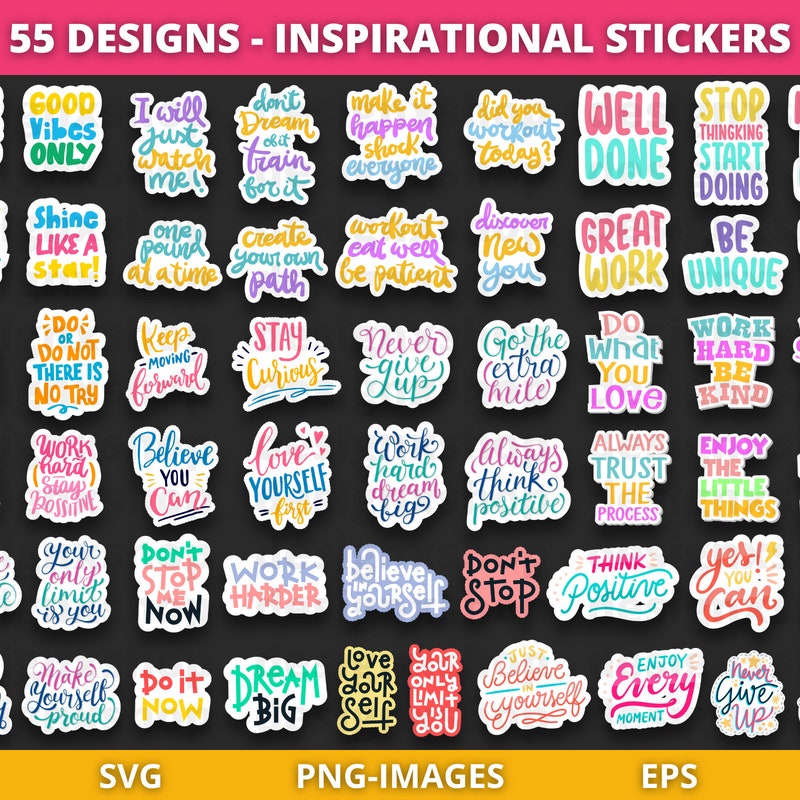 Sticker Svg - Etsy