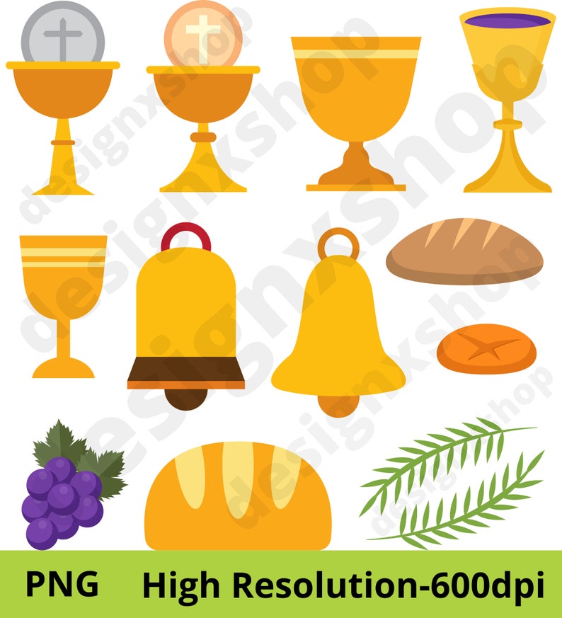 Christianity Clipart Bundle: Jesus, Easter, Baptism Icons (SVG, PNG) - Etsy