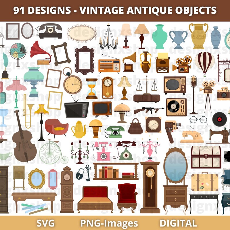 Antique Objects - Etsy
