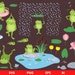 Frogs Clipart Pond Clipart Lilypads Clipart Summer Clipart - Etsy