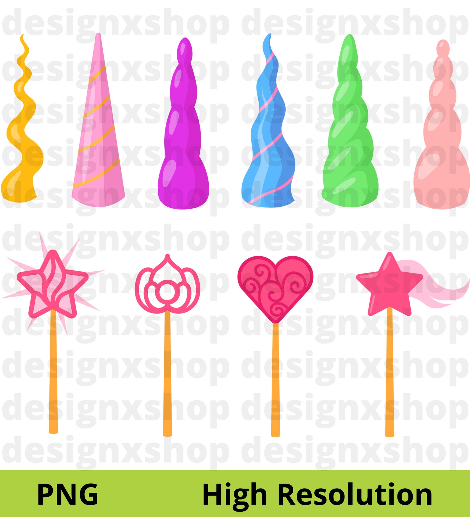 Unicorn Kit SVG Unicorn Svg Unicorn Bundle Unicorn Clipart - Etsy