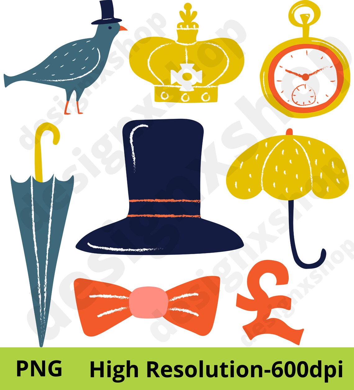 London Clipart, England Clipart, British Clipart, Travel Clipart ...