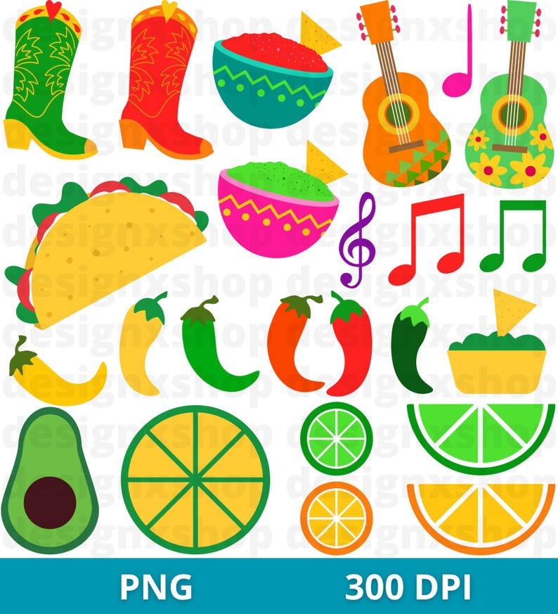 Cinco De Mayo Clipart, Mexico Clip Art, Fiesta Clipart, Mexico Svg ...