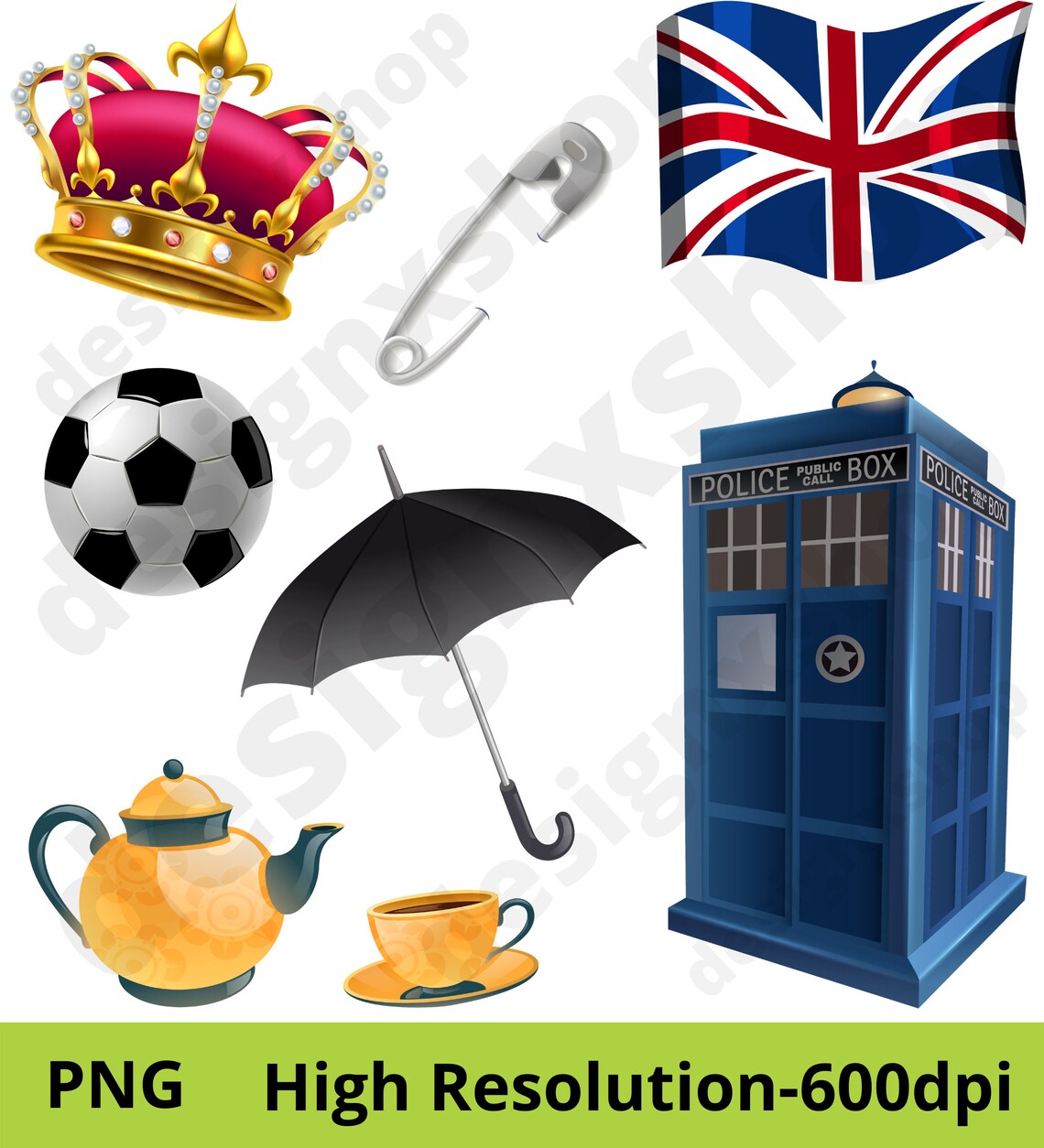 England Clipart London Clipart British Clipart Uk Graphics - Etsy