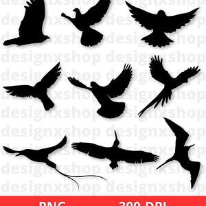 Flying Bird Svg, Bird SVG, Bird Svg Bundle, Animal Svg, Bird Clip Art ...