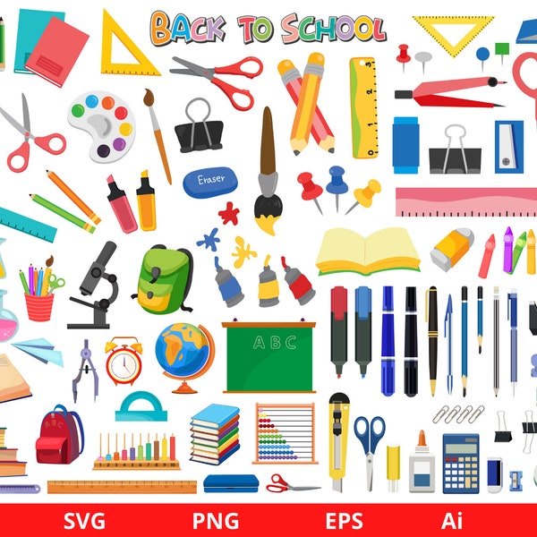 School Clipart - Etsy
