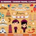 SPAIN Clipart, Spanish Clipart, Travel Clipart, Europe Clipart ...