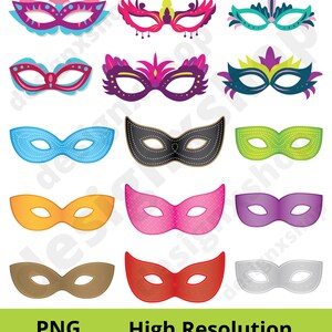 Masquerade Mask Clipart, Mardi Gras Mask SVG, Mardi Gras Mask Clipart ...