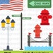 New York Clipart, USA Clipart, America Clipart, NYC Clipart, Manhattan ...