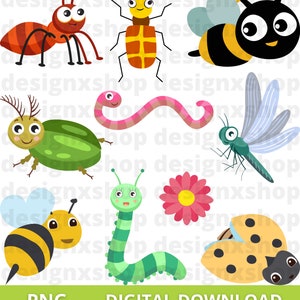 Bugs Clipart, Insects Clipart, Butterfly Clipart, Animal Clipart ...