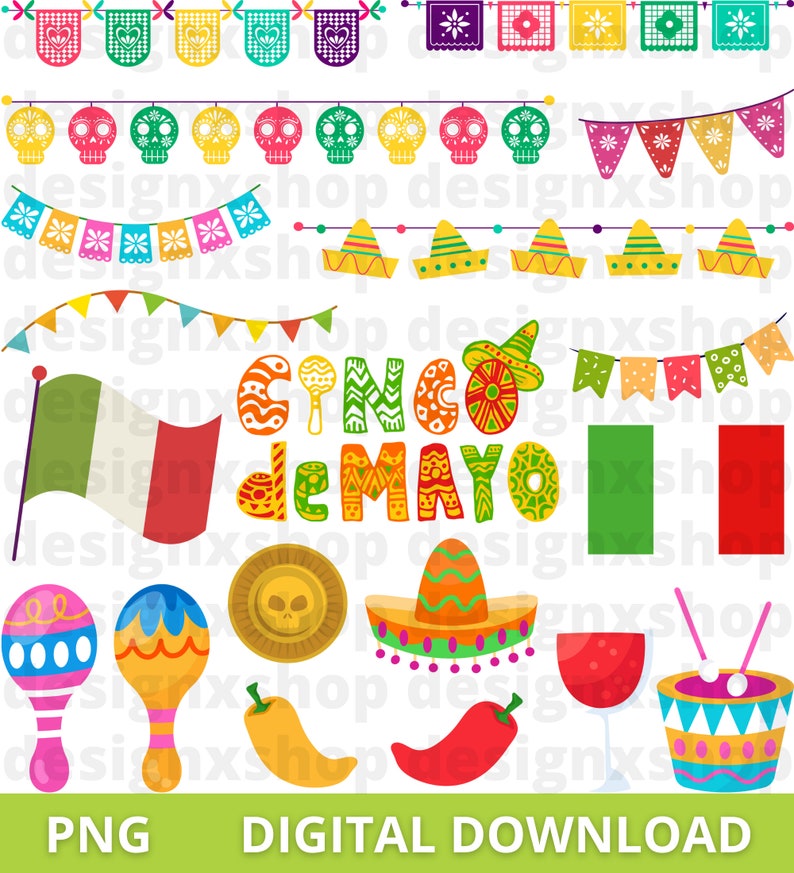 Fiesta Clipart, Cinco De Mayo Clipart, Mexico Clip Art, Mexico Svg ...