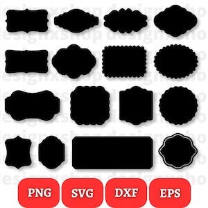 Label Svg, Banner Svg, Shapes Svg, Tag Svg, Basic Shape SVG Bundle ...