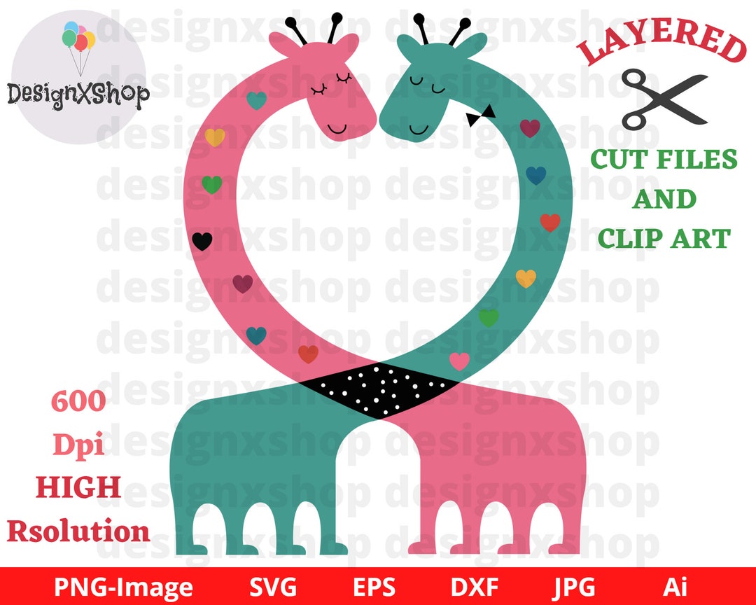 Giraffe SVG, Cartoon Giraffe Print, Cute Giraffe Svg, Pink Giraffe Svg ...