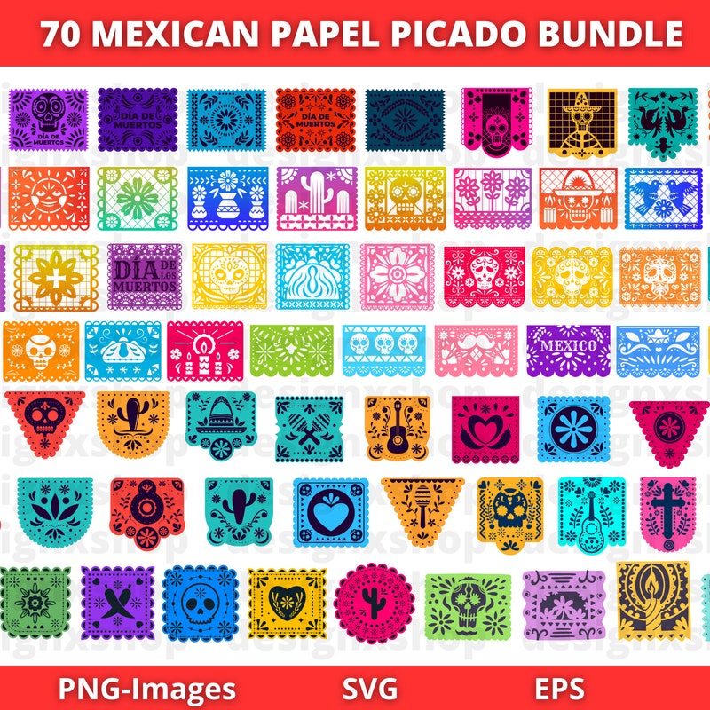 Picado Svg - Etsy
