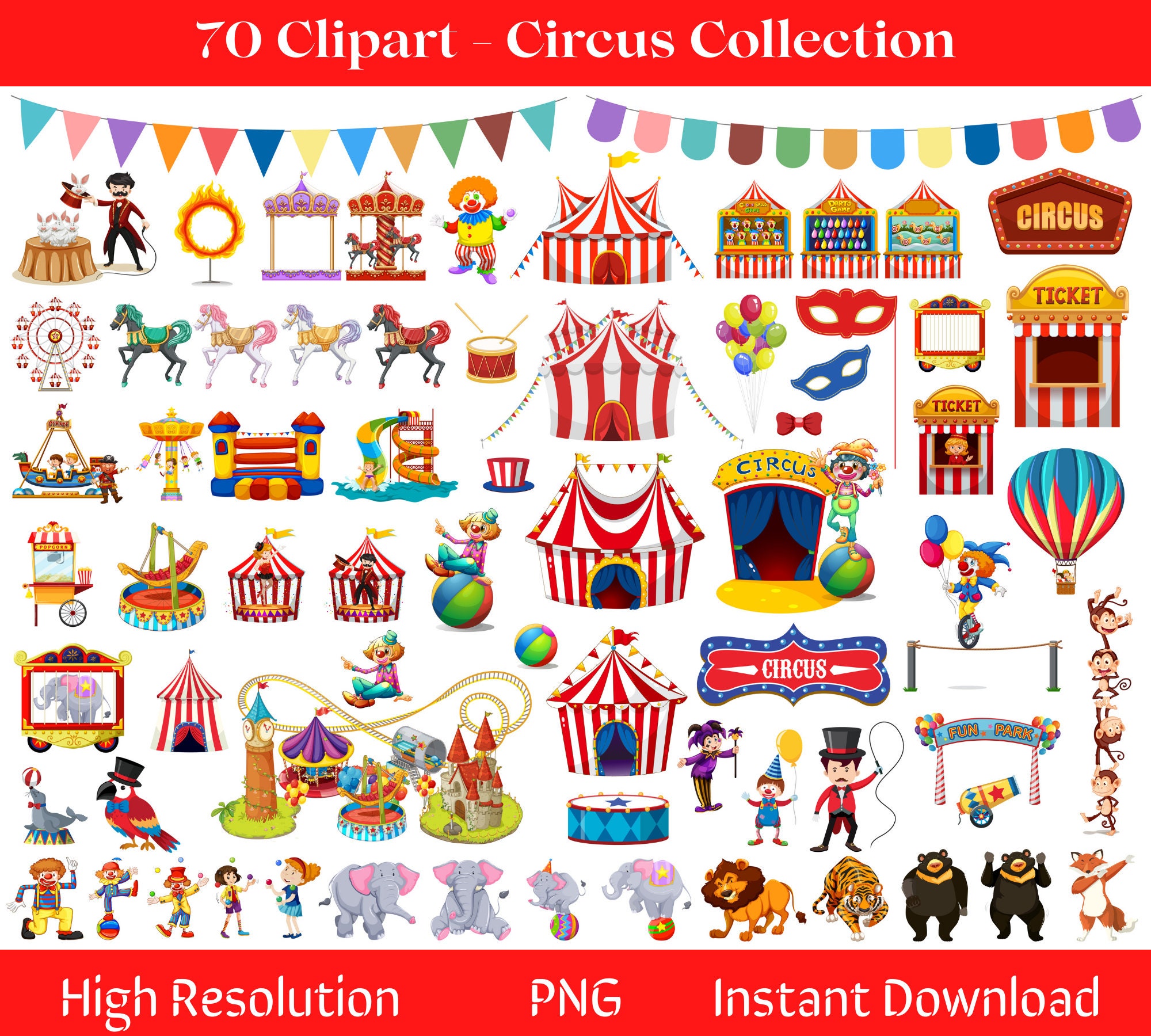 Childrens Carnival Clipart