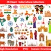 India Clipart, India Culture Clipart, Country Clipart, Travel Clipart ...