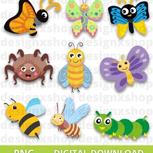 Bugs Clipart, Insects Clipart, Butterfly Clipart, Animal Clipart ...