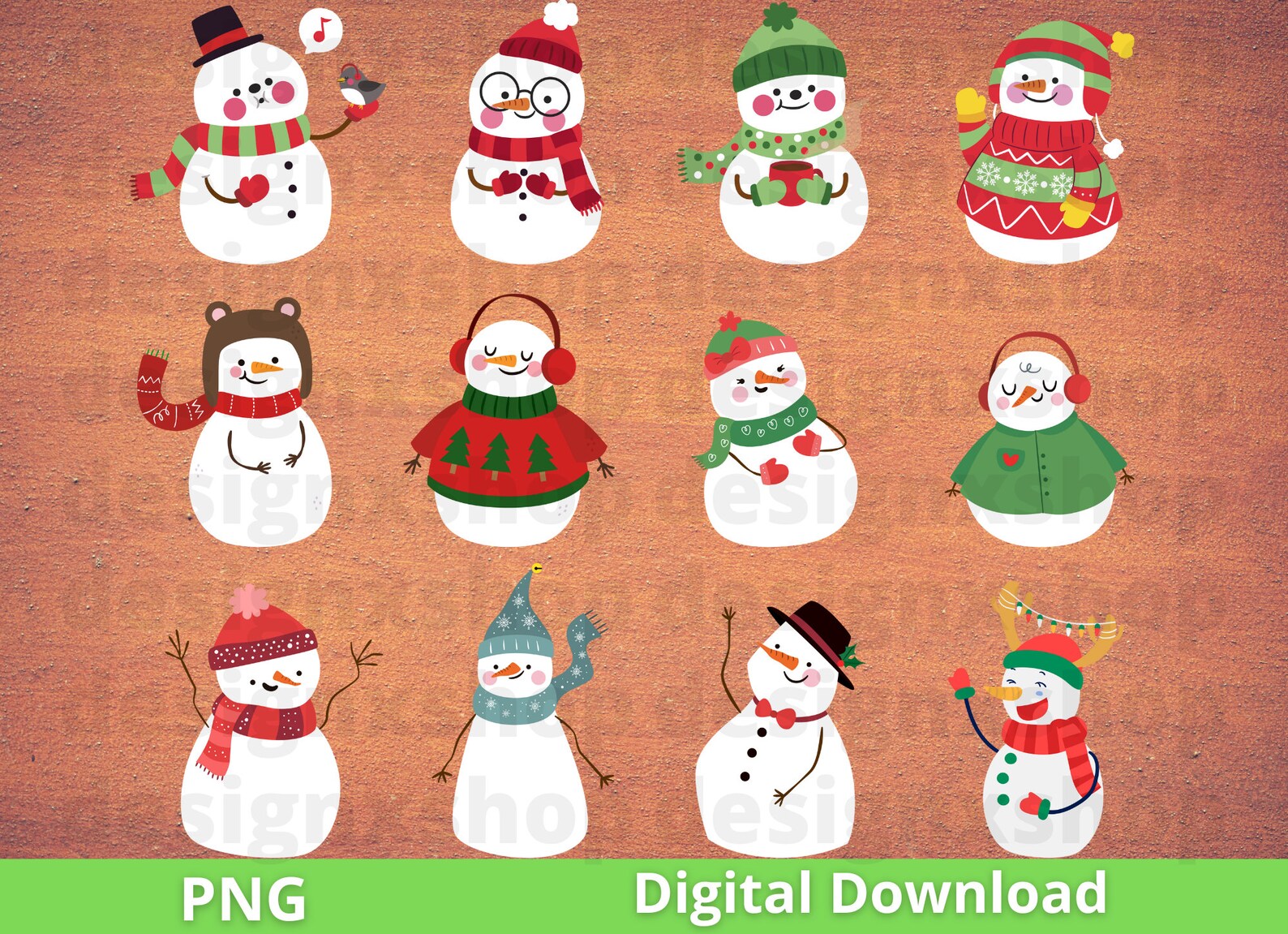 Snowman SVG Bundle, Snowman Svg, Snow Svg, Winter Svg, Snowman Clipart ...