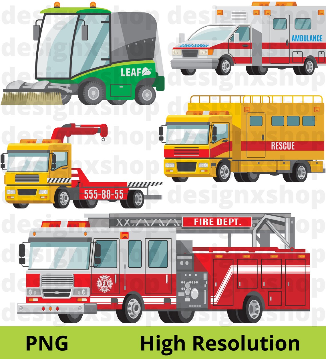 Transportation Clipart Vehicles Clipart Transport Clipart - Etsy