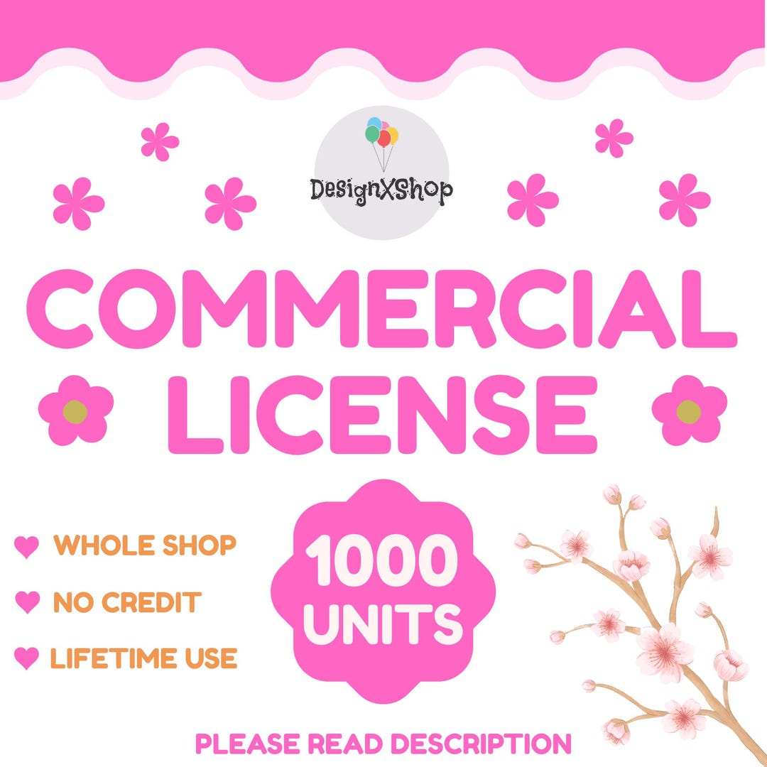 Commercial License: Unlimited Design Use - Designxshop (digital ...