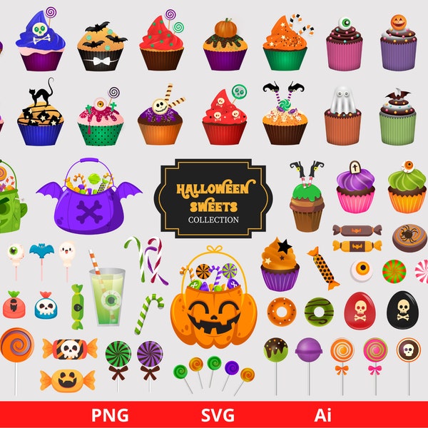 Halloween Clipart - Etsy