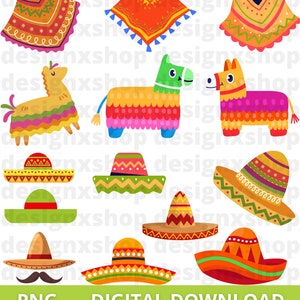 Cinco De Mayo Clipart, Mexico Clip Art, Fiesta Clipart, Mexico Svg ...