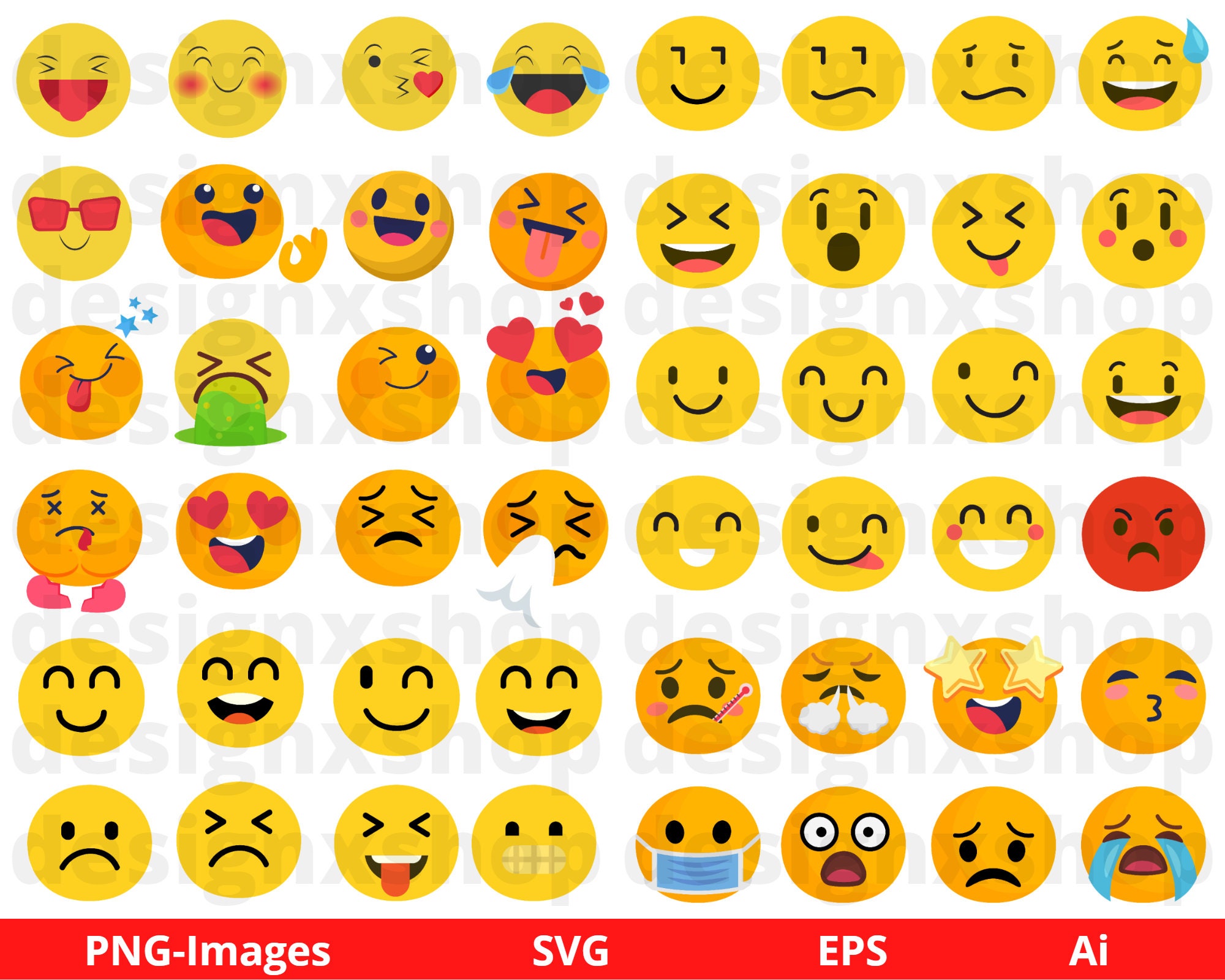 Emoji Clipart Smiley Face Svg Emoji Svg Happy Face Svg - Etsy Österreich