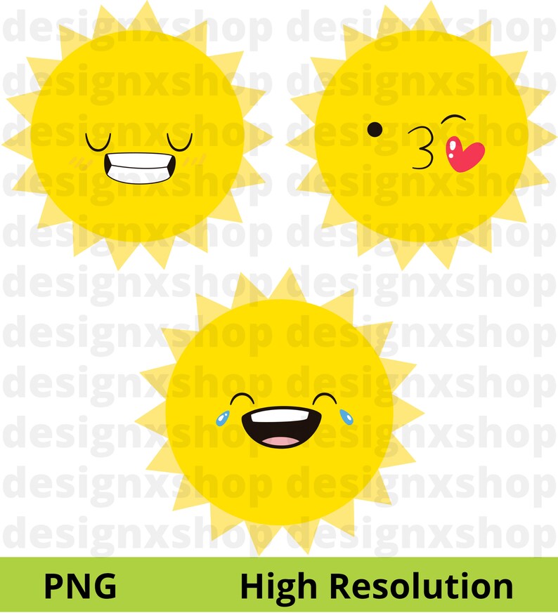 Sun Svg Sun Emoji Svg Sun Faces Svg Sun Emotion Svg Emoji - Etsy