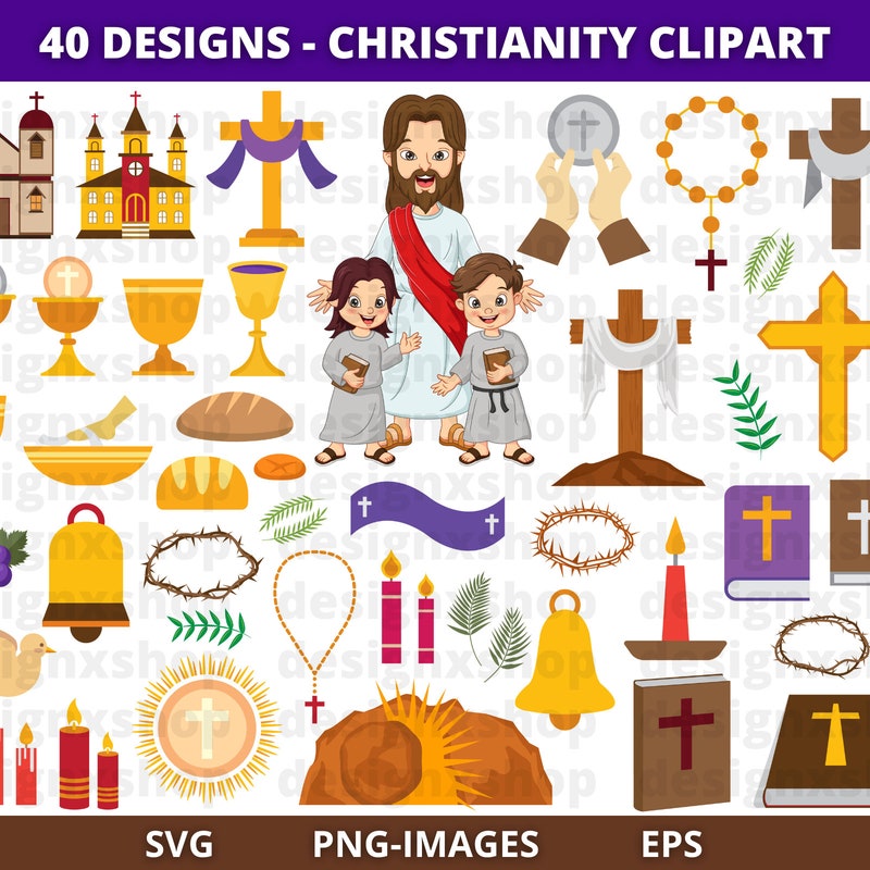 Christian Clipart - Etsy
