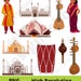 India Clipart, India Culture Clipart, Country Clipart, Travel Clipart ...