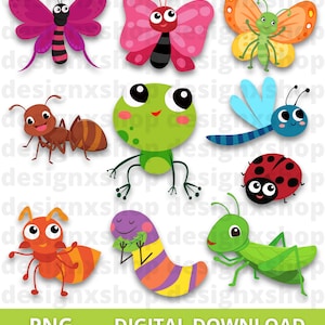 Bugs Clipart, Insects Clipart, Butterfly Clipart, Animal Clipart ...