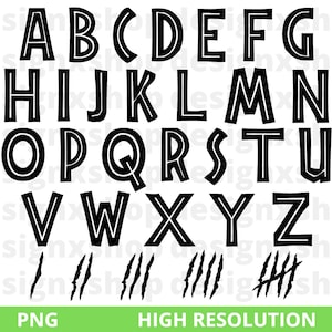 Jurassic Park Font, Jurassic World Font, Jurassic Park Font SVG PNG EPS ...