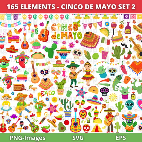 Mexico Clip Art - Etsy