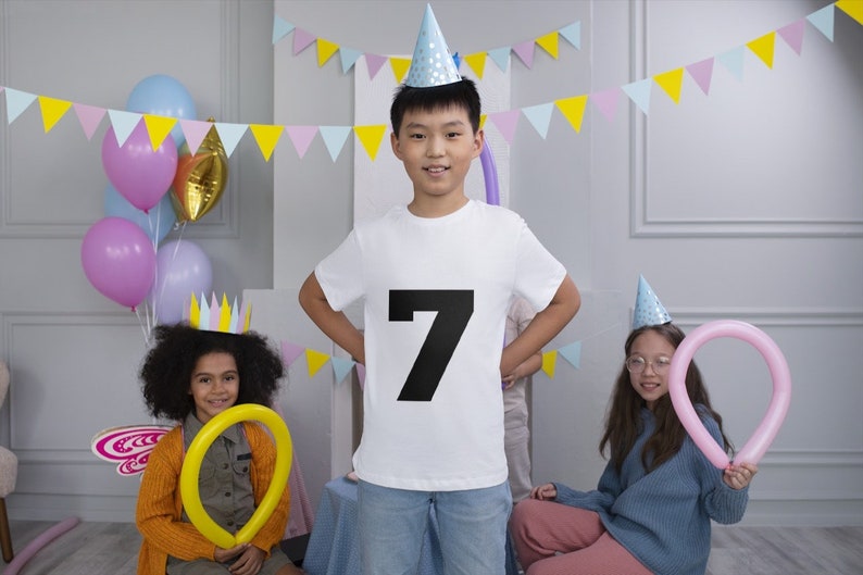 Birthday Numbers Svg, Birthday Party Numbers Png, Number Cut File for ...
