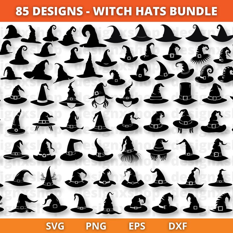 Elphaba Hat Clipart - Etsy