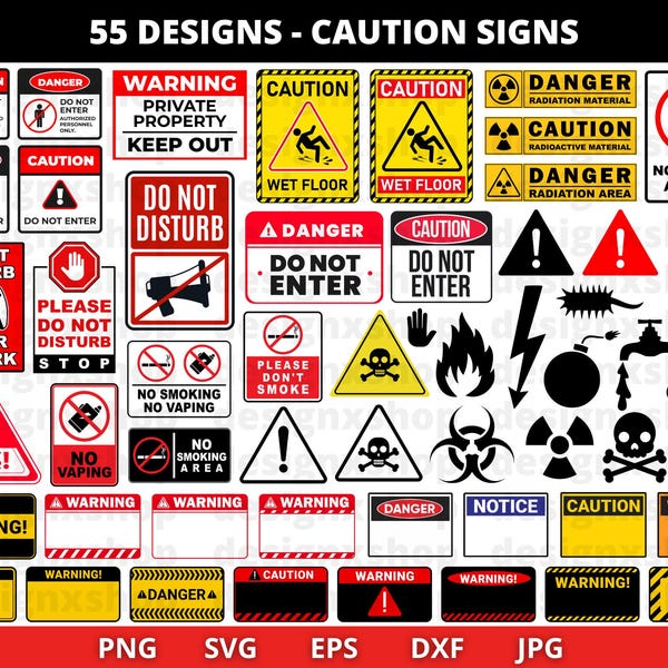 The Warning Sign - Etsy