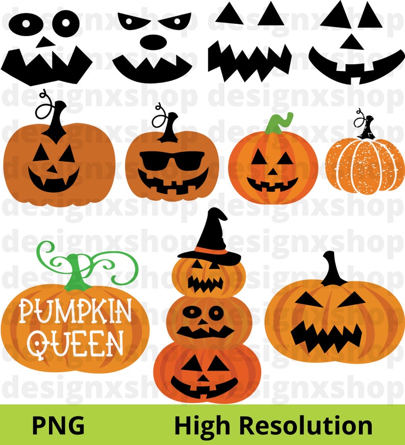Halloween Svg Bundle Pumpkin Svg Ghost Svg Hats Svg Spider - Etsy