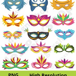 Masquerade Mask Clipart, Mardi Gras Mask SVG, Mardi Gras Mask Clipart ...