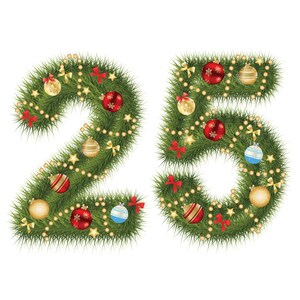 Christmas Numbers Clipart, Christmas Letters, Fonts, Alphabet, SVG, PNG ...