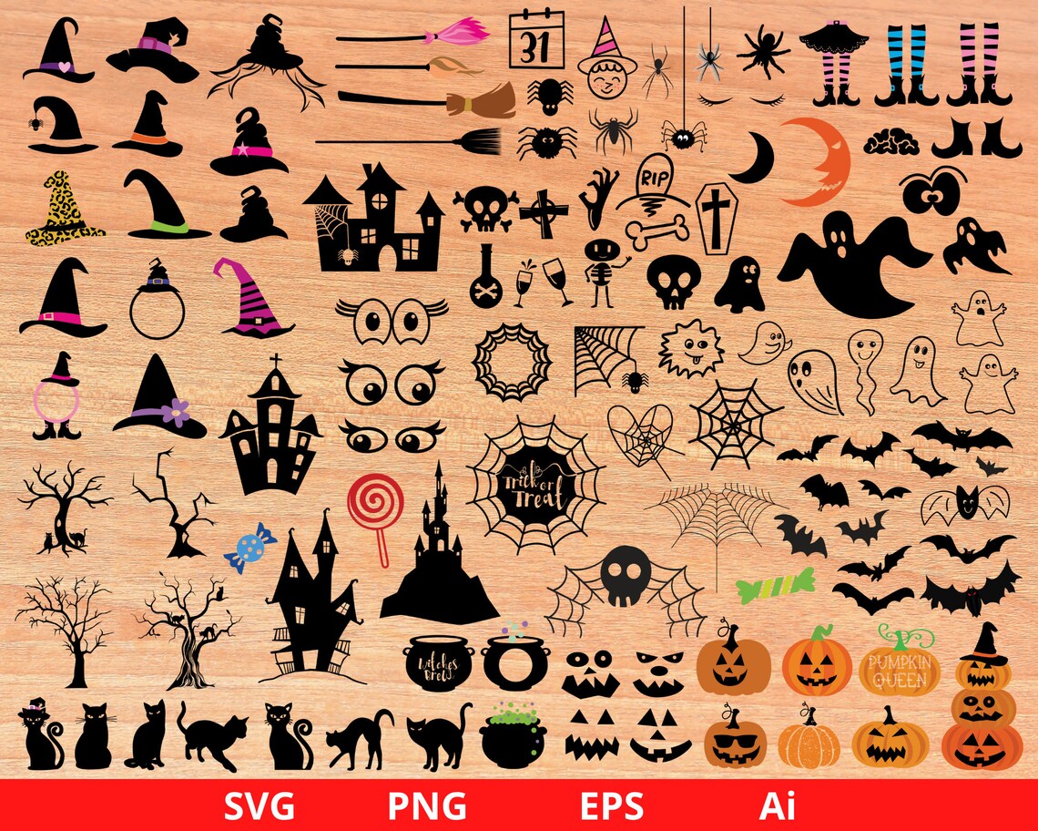HALLOWEEN SVG, Halloween Svg Bundle, Halloween Cut Files for Cricut ...