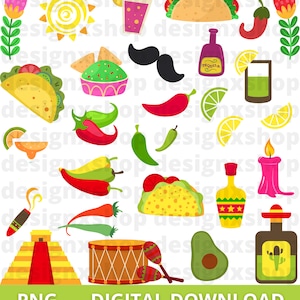 Cinco De Mayo Clipart, Mexico Clip Art, Fiesta Clipart, Mexico Svg ...